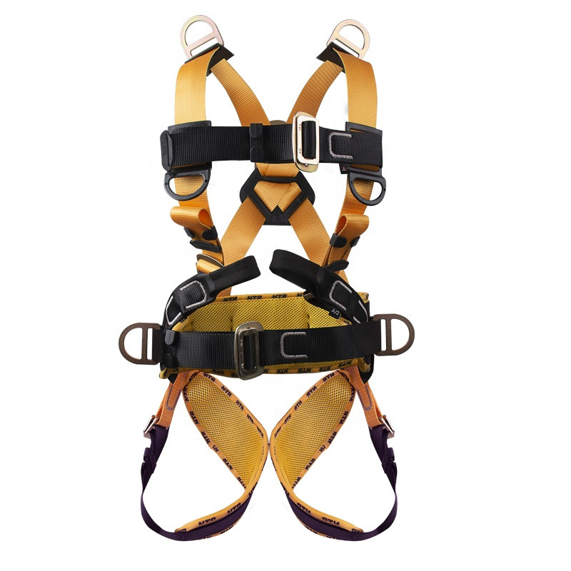 Buy Full Body Safety Harness Fall Protection With 5 D-ring,universal ...