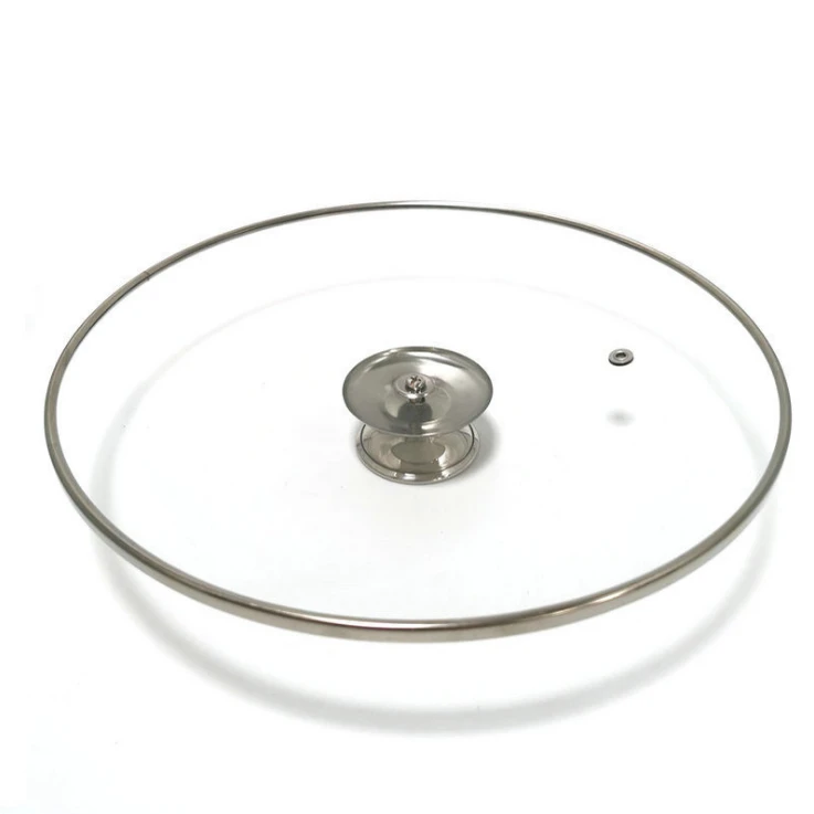 Buy Glass Lid Transparent Tempered Glass Pot Cover C Type Pot Cover For ...