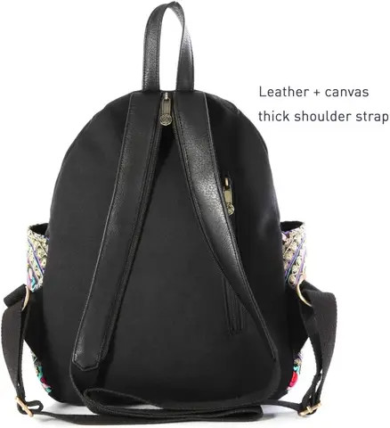 Buy Handmade School Bags For Women Soft National Style Backpacks With ...