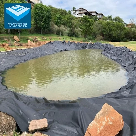 Buy Hdpe Geomembranes Plastic Fish Pond Lagoon Lake Dam Liner Farm ...