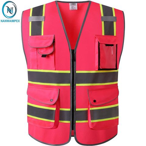 Buy Hi Viz Safety Vest Factory Supply Work Wear High Visibility ...