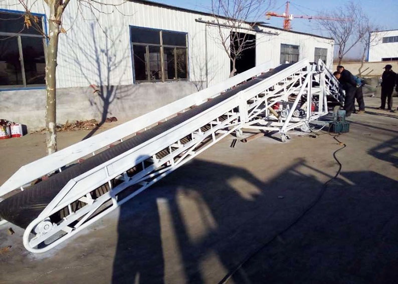 Buy High Performance Double Belt Conveyor Custom Telescopic Belt ...