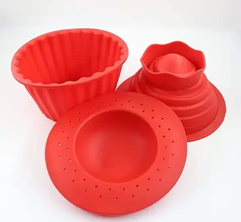Buy Homesun 3 Pack Giant Big Silicone Cupcake Cake Mould Top Cupcake ...