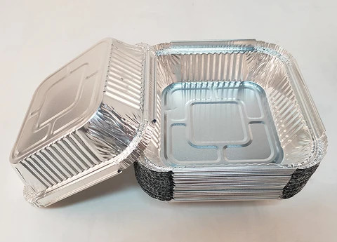 Buy Homesun Disposable Tin Foil Dishes Catering Food Packaging ...