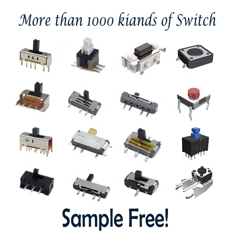 Buy Horizontal Micro Mechanical Switches 12 Pin 2p4t Dip Mini Slide ...