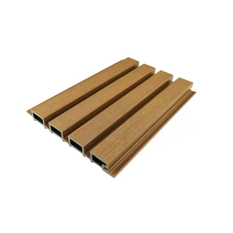 Buy Hoyeah 21926 Wpc Wall Panel Co-extrusion Fluted Waterproof Wooden ...