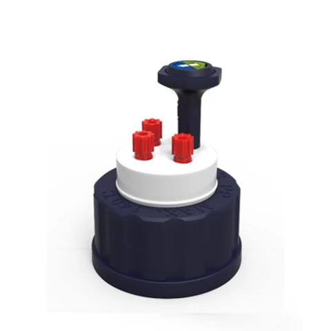 Buy Hplc Mobile Phase Solvent Safety Cap Gl-45 With One-way Air Filter ...