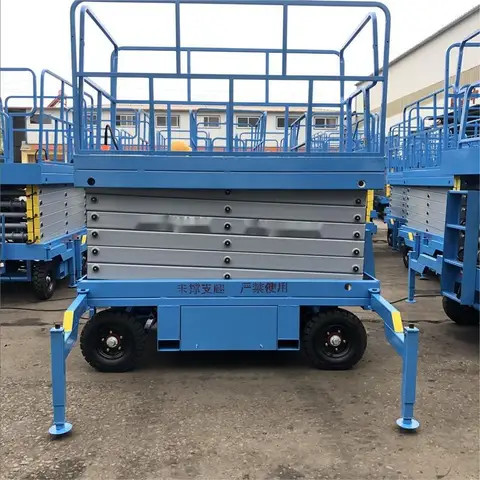 Buy Hydraulic Auto Scissor Lift 10m Electric Scissor Lifts Working ...