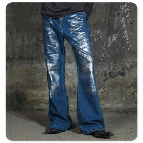 Buy Lakin Garment Custom Denim Factory Vintage Coated Wax Denim Jeans ...