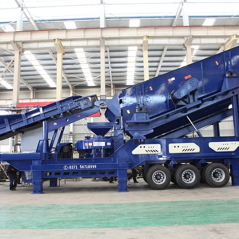 Buy Mobile Crushing And Sand Screening Plant Sand Making Machine Mobile ...