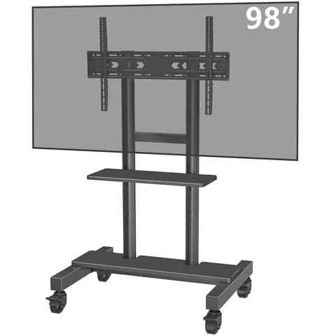 Buy Mobile Tv Cart For 60 To 98 Inch Screens Up To 200 Lbs, Lcd Led ...
