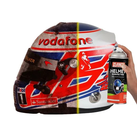 Buy Motor Helmet Cleaner Spray Factory Customized Aerosol Dirt And ...