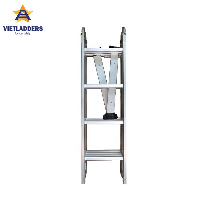 Buy Nvlg-45a Vietladders Multipurpose Aluminum Ladders 6 Joints Ladder ...