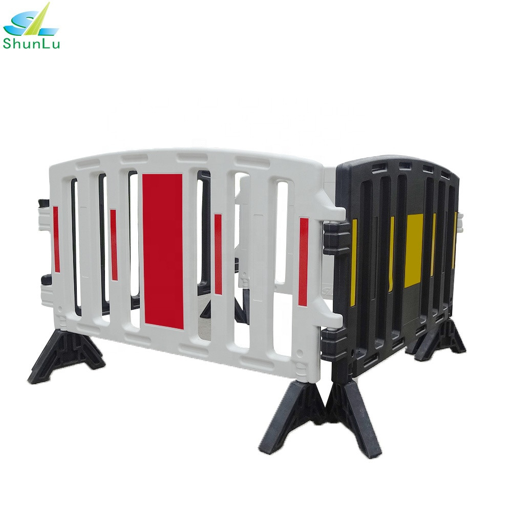 Buy Pedestrian Black Traffic Barrier Temporary Crowd Control Barrier ...