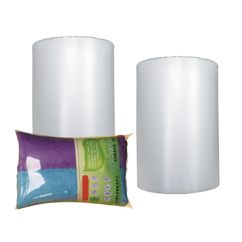 Buy Plastic Film Roll Wrapper Roll 5 Layers Polyolefin Shrink Film Low ...