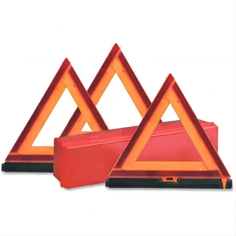 Buy Portable Emergency Reflective Safety Warning Triangle Car Side Road ...