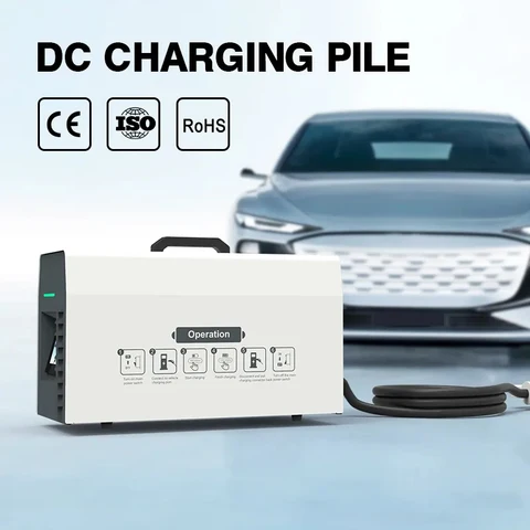 Buy Portable Mobile Ev Charging Station Gb/t 20kw 30kw 80amp Dc Ev Fast ...