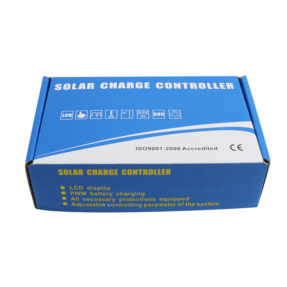 Buy Powmr Outback Solar Charge Controller 40a 12v 24v Pwm Regulator For ...