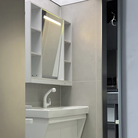 Buy Prefab Modular Bathroom Smc Color Steel Wall Panel Portable Toilet ...