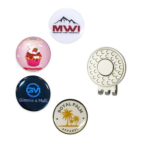 Buy Premium Quality Custom Epoxy Golf Ball Marker With Magnetic Golf ...