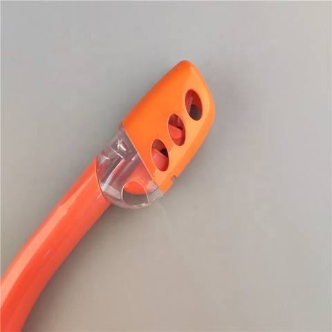 Buy Professional Double Check Valve Splash Guard Swim Breathing Tube ...
