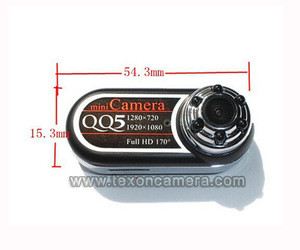 Buy Qq5 Full Hd 1080p Mini Camera Camcorder 170 Degrees Wide Angle Ir ...