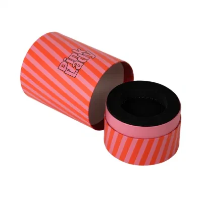 Buy Re-usable Lid And Base Printing Packaging Round Box from Shanghai ...