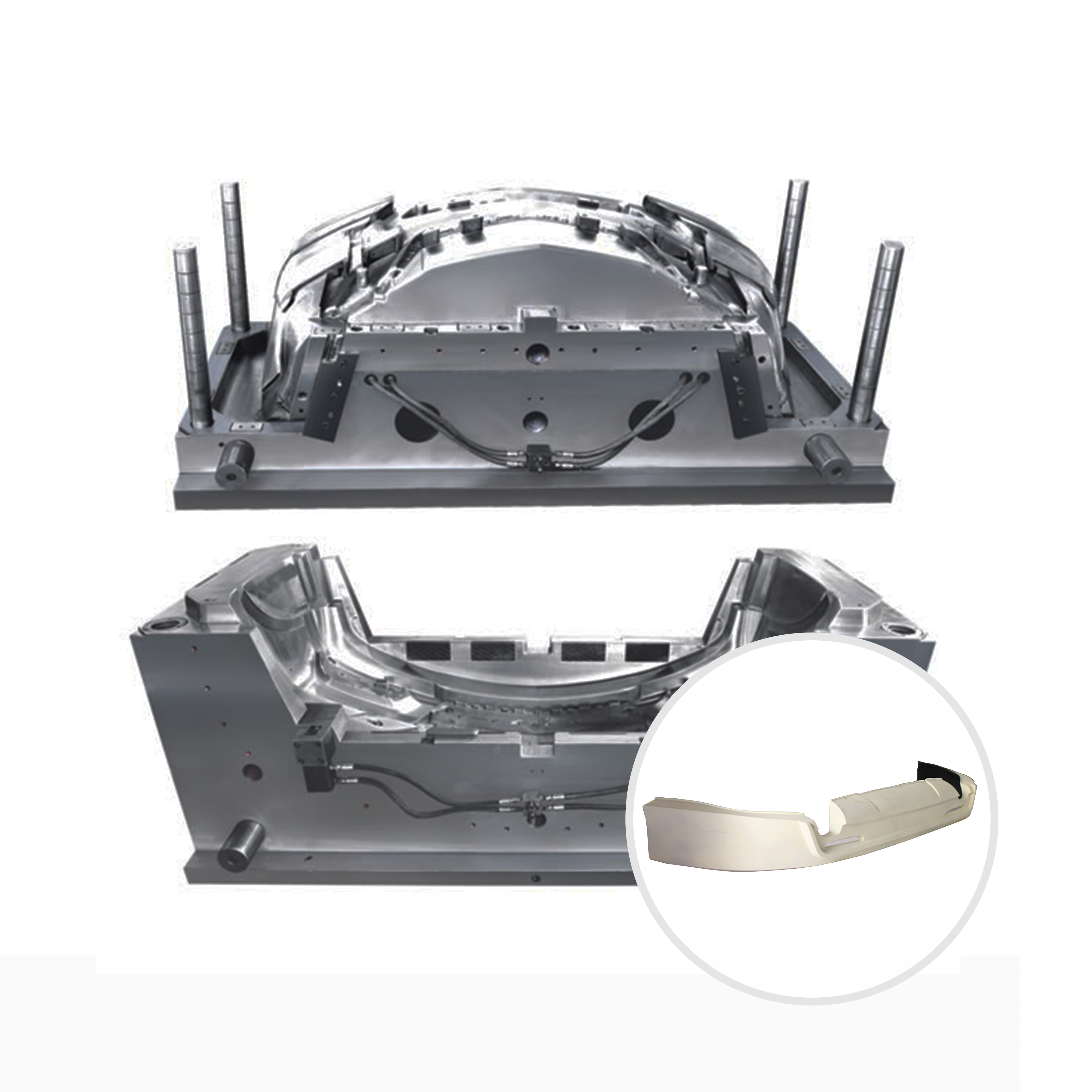 Buy Reaction Injection Molding / Rim / Automotive Bumper Mould from ...