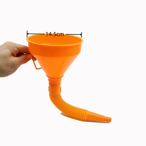 Buy Refueling Funnel With Strainer Can Spout For Oil Water Fuel Petrol ...