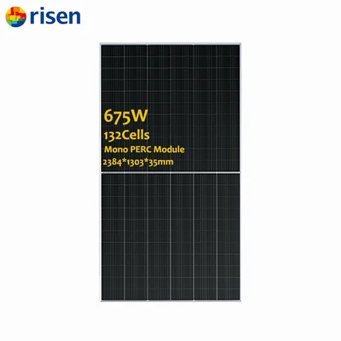 Buy Risen Tier 1 655w 660w Pv Modules Solar Cell Panel 120 Half Cells ...