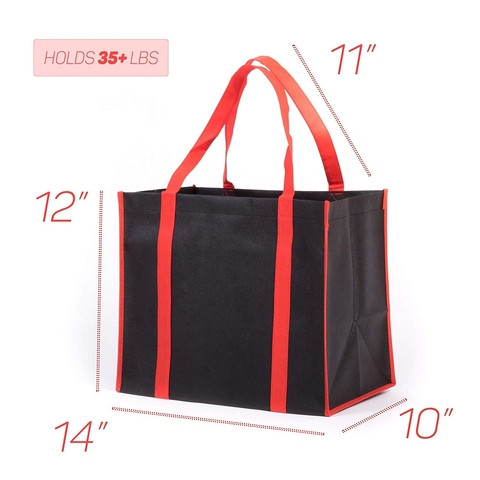 Buy Simple Style Foldable Bag Large Reusable Grocery Shopping Bag Tote ...