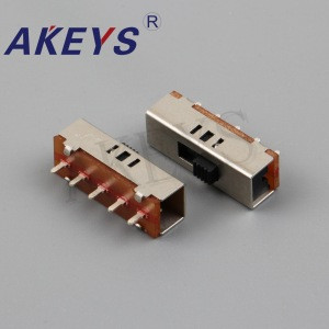 Buy Ss-23e03g3 2p3t Double Pole Three Throw 3 Position Slide Switch 5 ...
