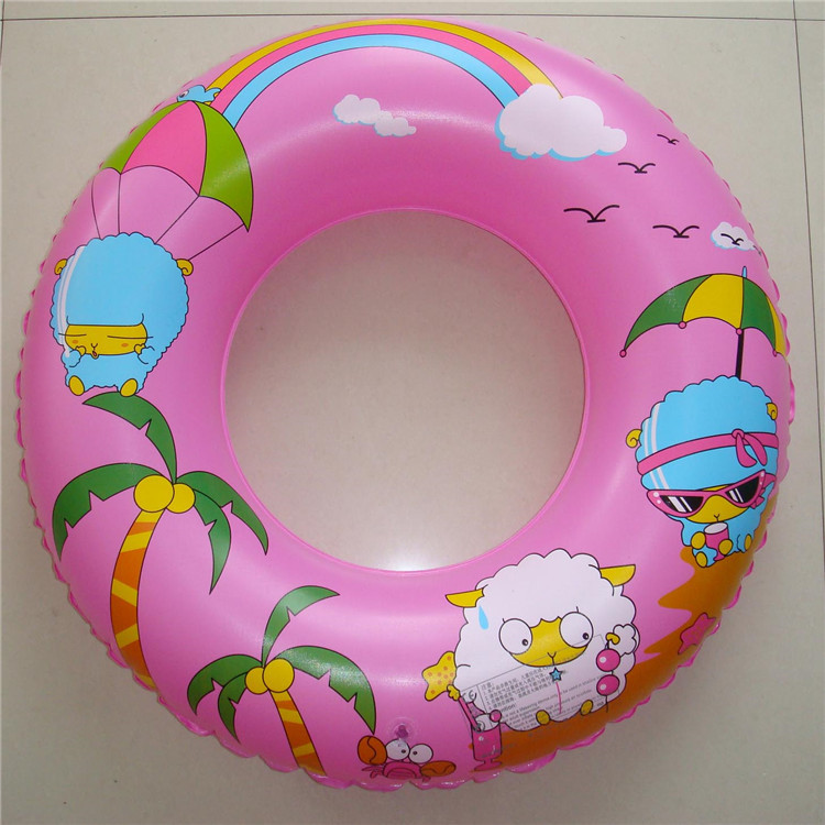 Buy Swim Ring Rain Forest Swimming Laps Flower Inflatable Swimming Ring ...