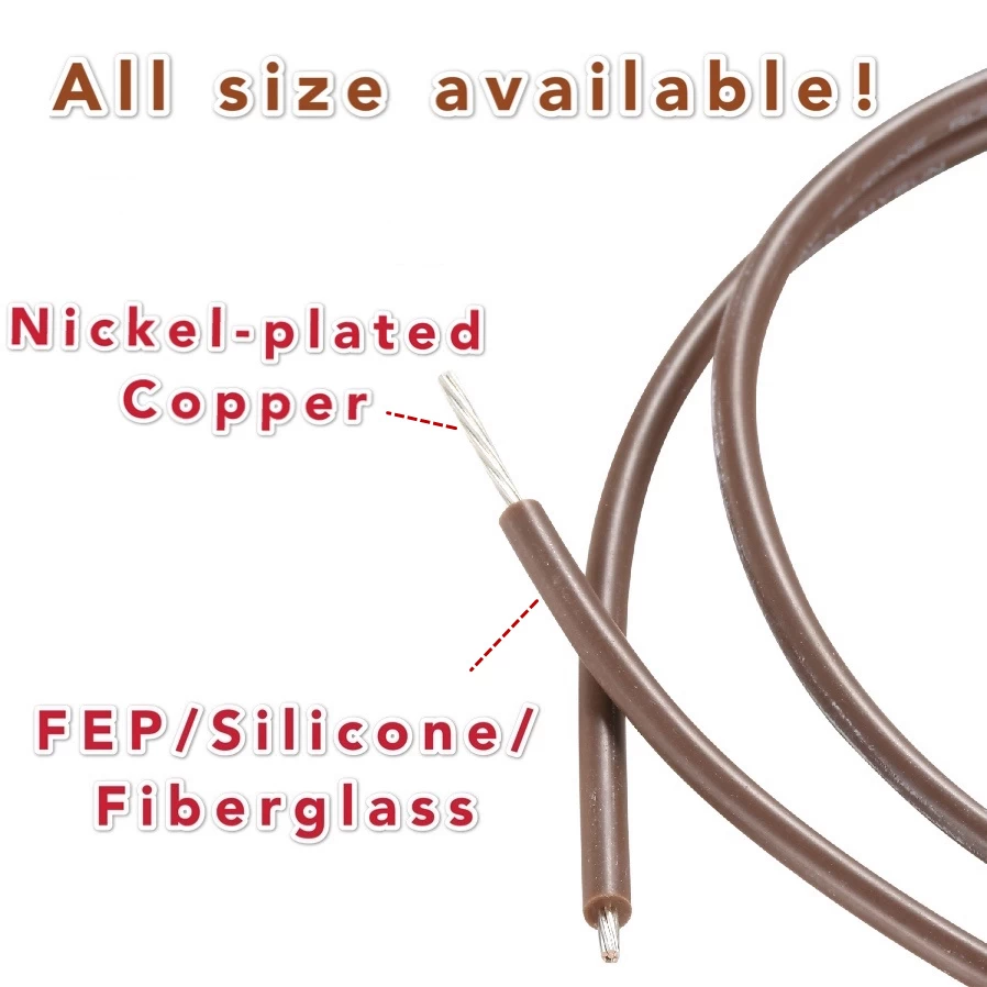 Buy The Awm5335 450 Degree Special Electrical Wires With Nickel Plating ...