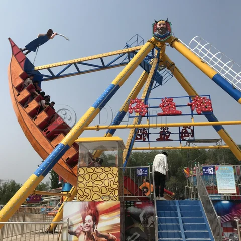 Buy Theme Park Amusement Rides Pirate Ship Home Playground, Swing Rides ...