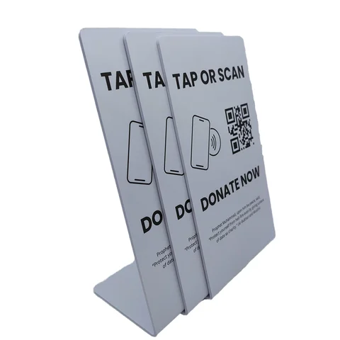 Buy Touchless Display Menu Cards Ntag 213 Ntag 216 Nfc Menu Tag ...