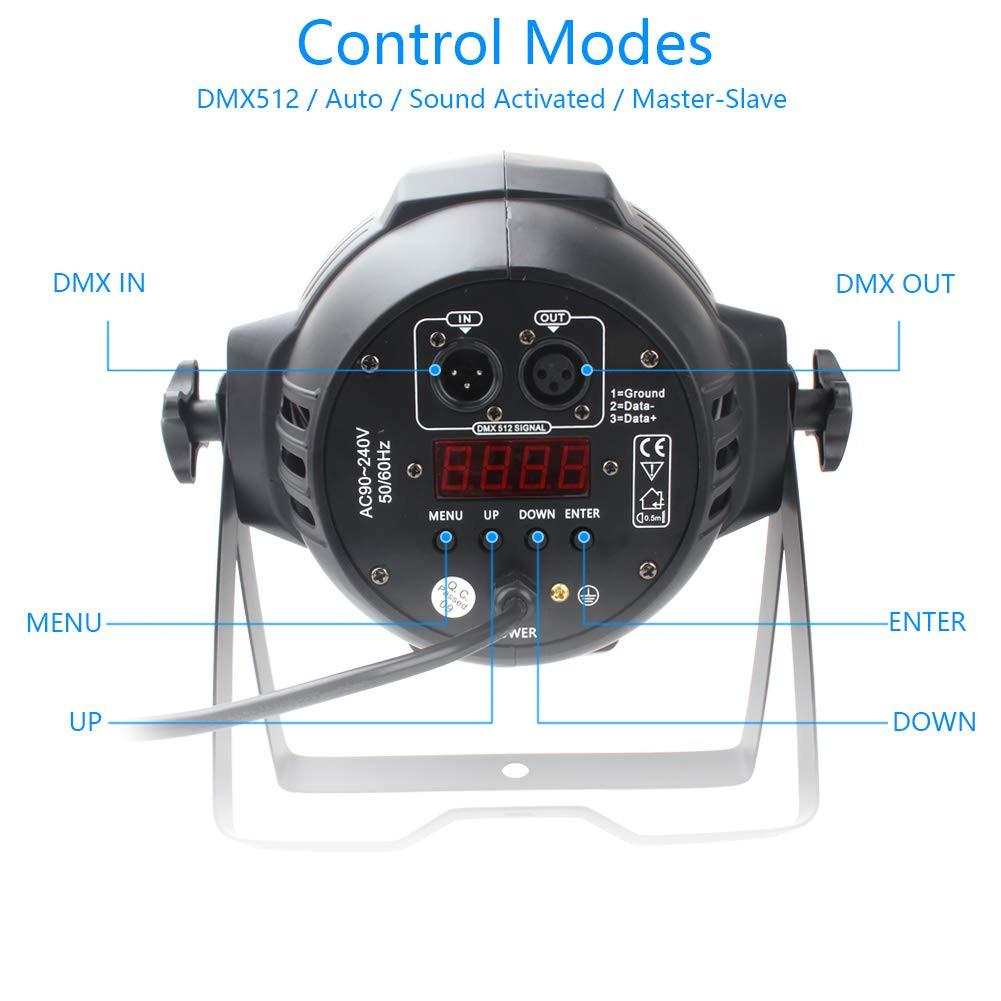 Buy U`king 180w Aluminum Shell Led Disco Uplight Led Par Can Stage ...