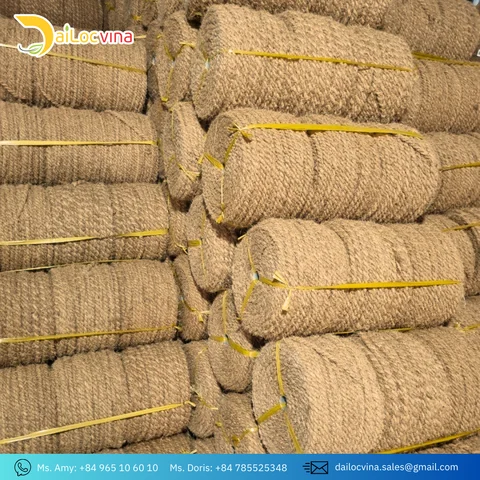 Buy Vietnam Natural Coconut Coir Ropes For Twisting Coco Fiber ...