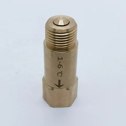 Buy Water Pipe Protection Valve 1-6c Drain Valve Wear-resistant Brass ...