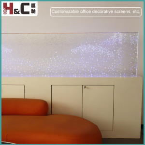 Buy Waterproof Led Laminated Glass 12v Dc Safety Luminous Clear ...