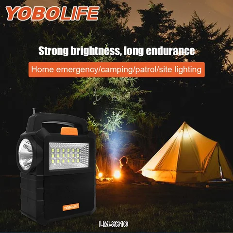 Buy Yobolife Lm-3610 Portable Solar Lighting System 3.2v Dc ...