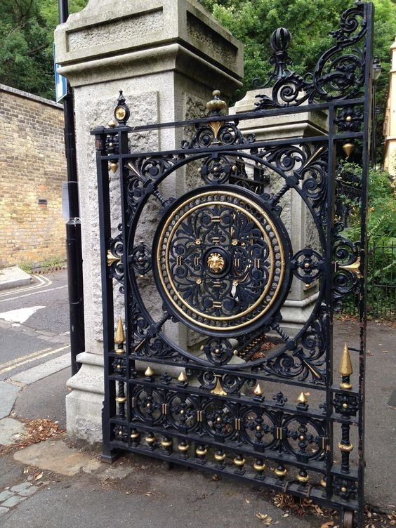 Buy Wrought Iron Gates from Weifang Yijin Metal Products Co., Ltd ...