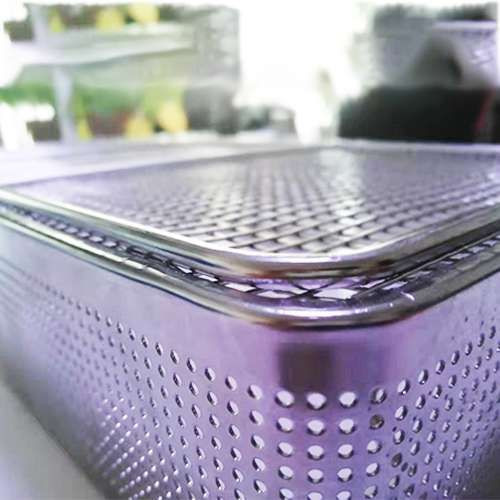 Buy Punching Ss Wire Mesh Basket from hebeiyuanlv, China | Tradewheel.com