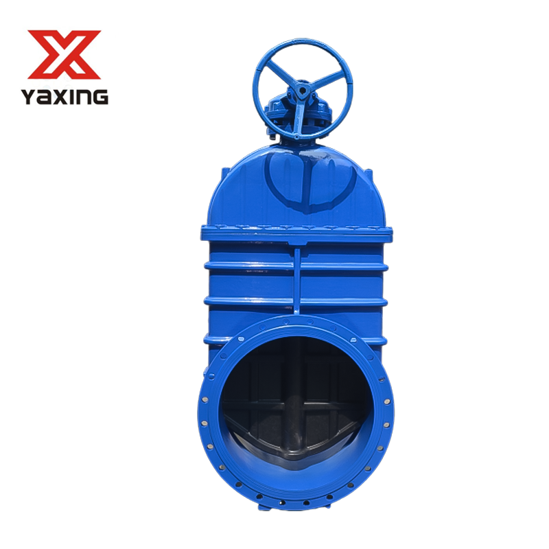 Buy Din3353 F4 Dn700-dn1200 Gearbox Resilient Seated Gate Valve from ...