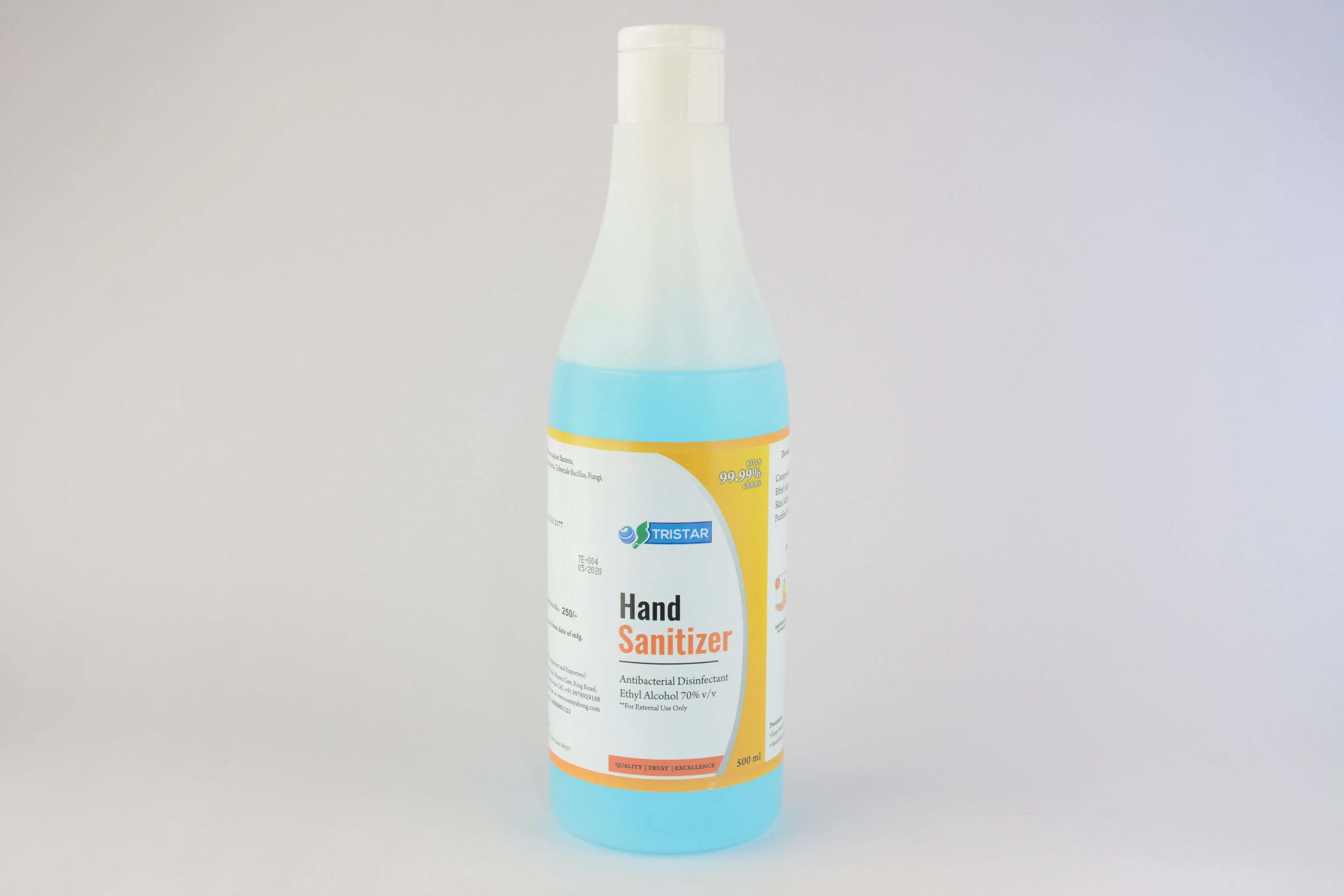 Buy Tristar Hand Sanitizer Liquid – 500 Ml from TRISTAR INC, India ...