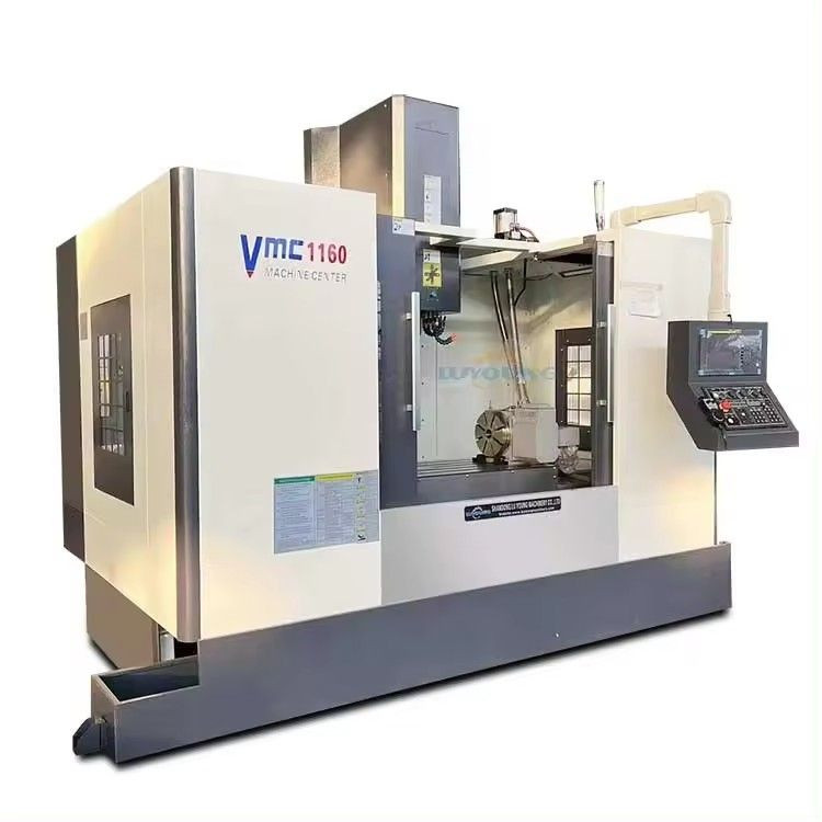 Buy Vmc1160 Automatic Heavy-duty And Efficient 4-axis Cnc Vertical ...