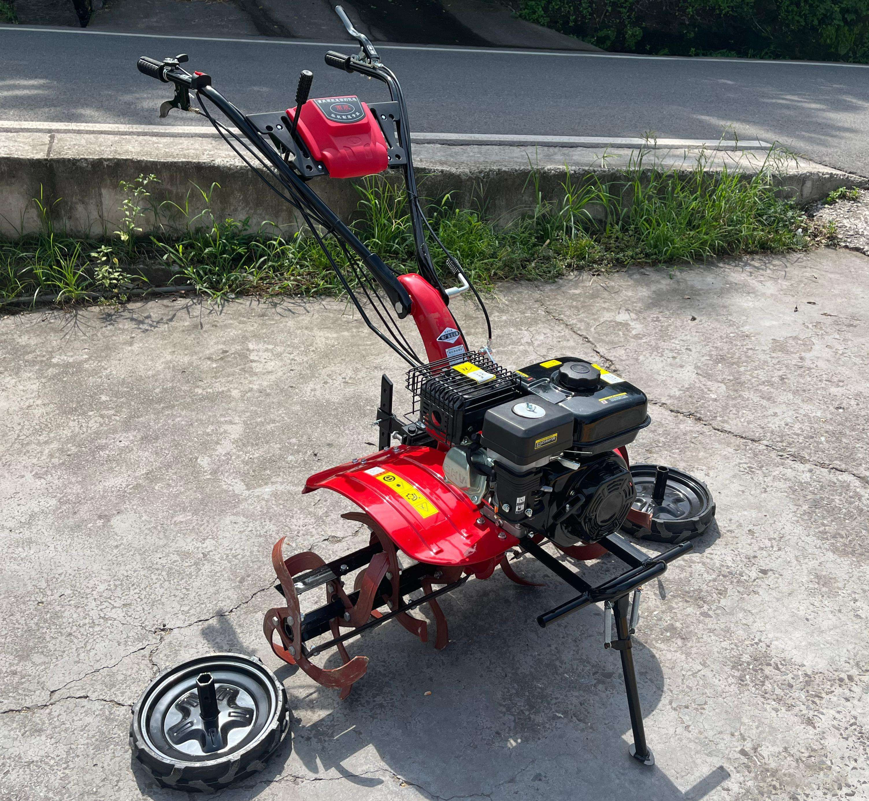 Buy Agricultural Machinery Mini Electric Cultivator Power Tiller 212cc ...