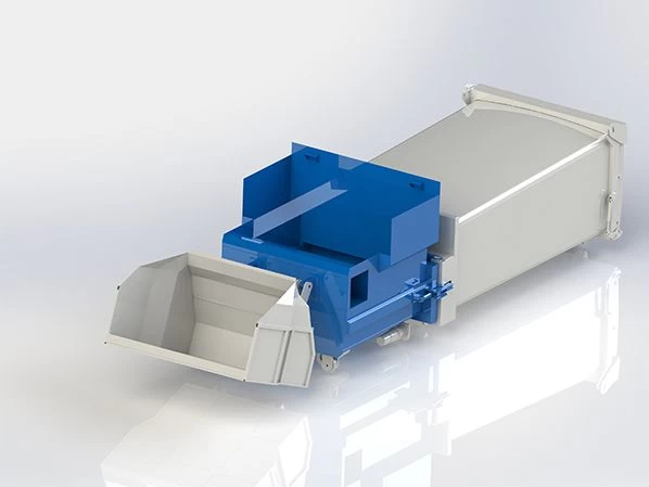 Buy Mobile Trash Garbage Compactor from Shandong HENGCHUANG ...