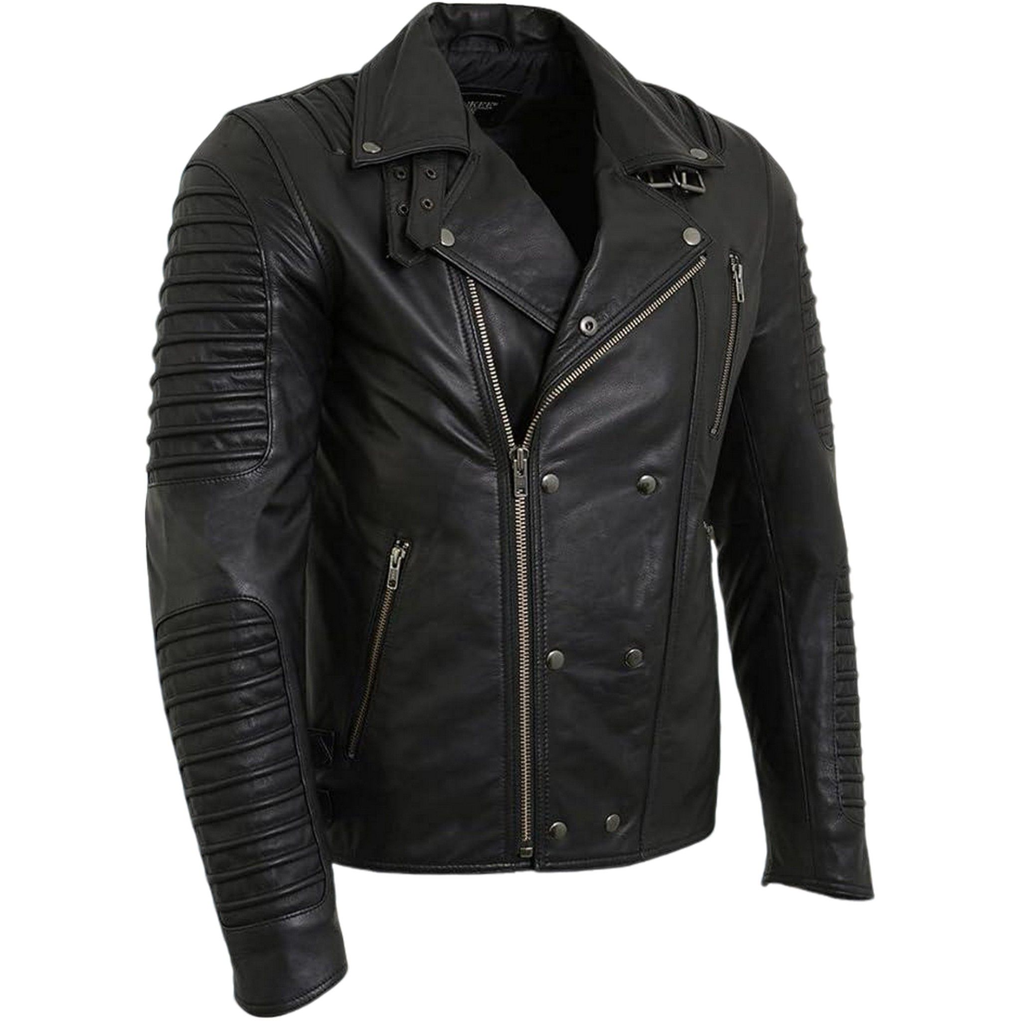 Buy Men's Iconic Black Rider Jacket from MOO-N-BAA, Pakistan ...