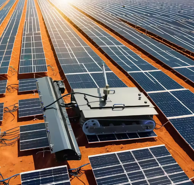 Buy Solar Cleaning Machine Equipment Dry Cleaned And Washed Solar Panel ...